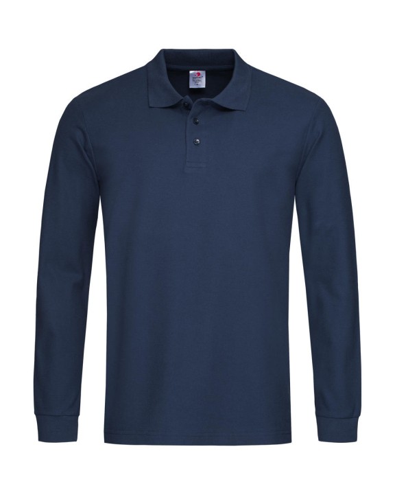Polos STEDMAN Polo Long Sleeve ST3400 à personnaliser | Quatrième Dimension