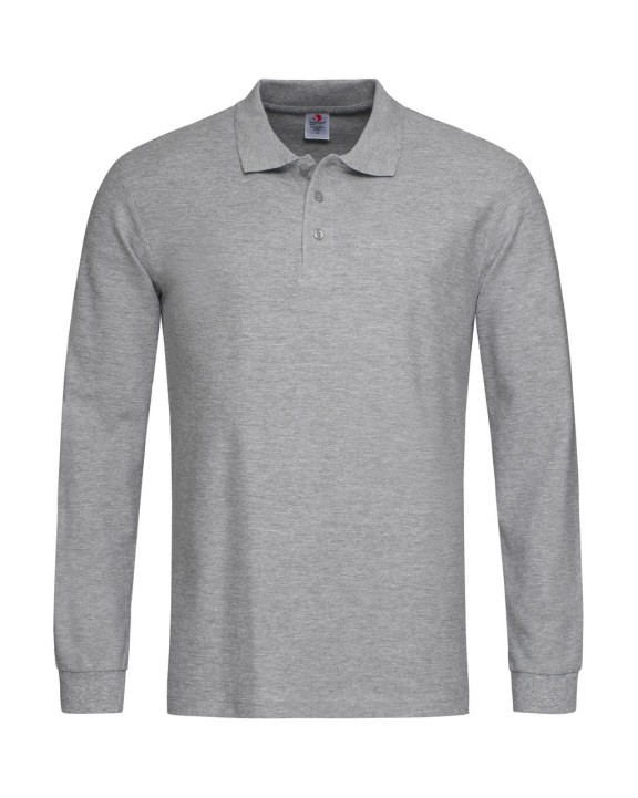 Polos STEDMAN Polo Long Sleeve ST3400 à personnaliser | Quatrième Dimension