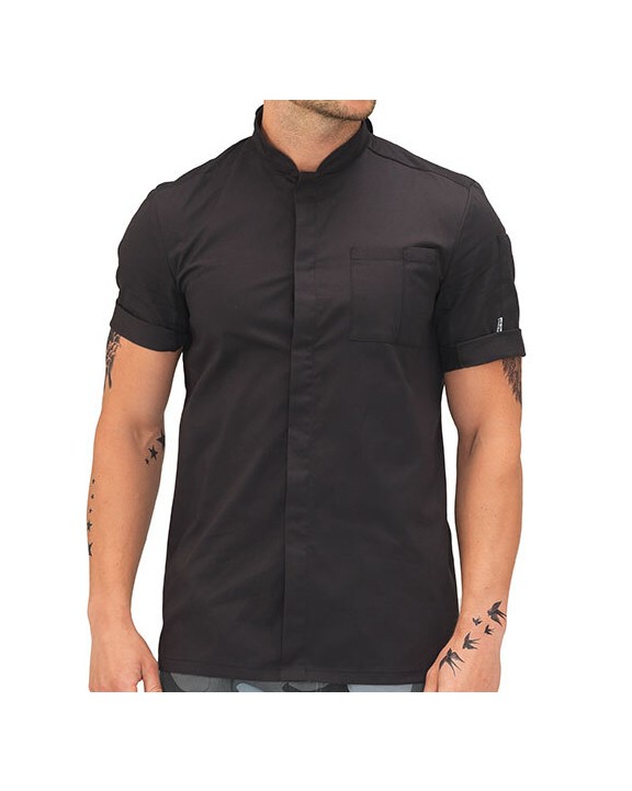 Jassen LE CHEF Jacket Short Sleeve DF118 Bedrukken en Borduren | Aprintex