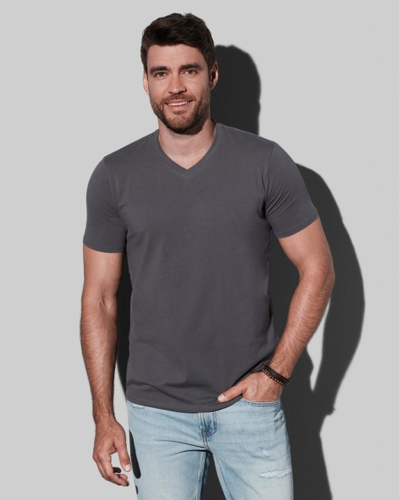 T-Shirts STEDMAN STRETCH-T V-NECK ST9610 à personnaliser | Quatrième ...
